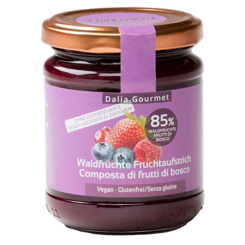 Frutti di Bosco Composta di Frutta 220g Dalia Gourmet